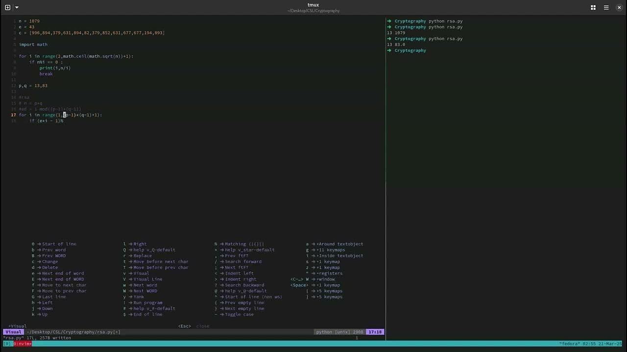 Breaking weak RSA keys - YouTube
