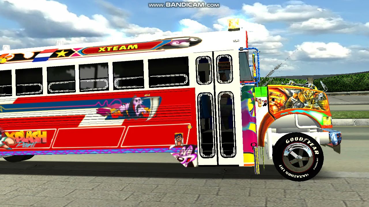 BLUE BIRD | DIABLO ROJO BUS | 18 WOS HAULIN | LINK DEL MOD - YouTube