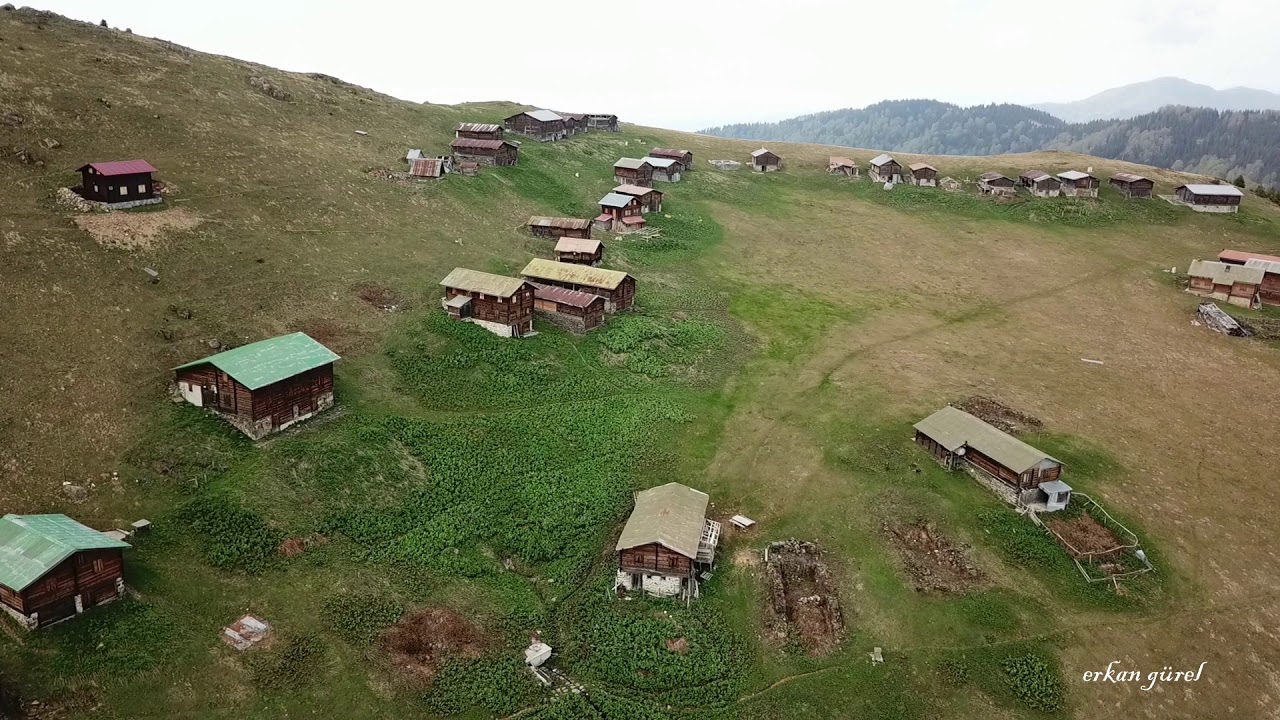 Pokut Yaylası Çamlıhemşin Karadeniz Manzaraları - YouTube