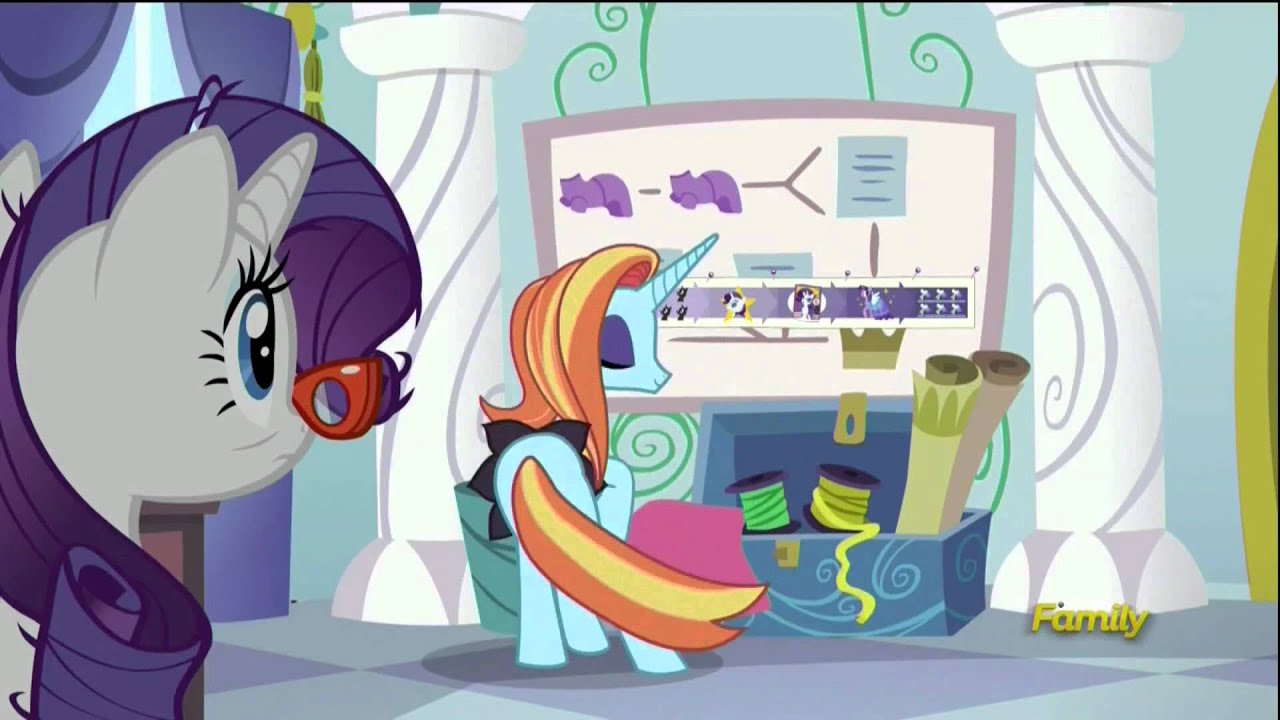 Rarity decides to close Canterlot Boutique - YouTube