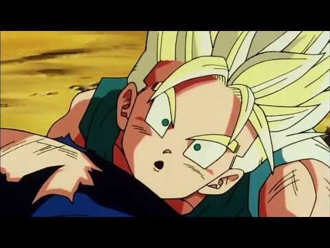 DBZ - Vegeta Hugs His Son And Hits Trunks & Goten After That! - YouTube