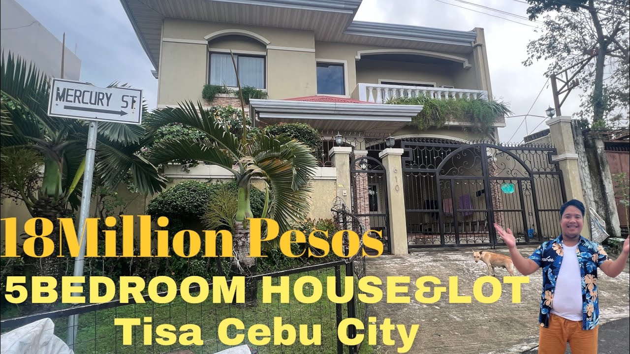 5 Spacious Bedrooms House and Lot in Cebu City - YouTube