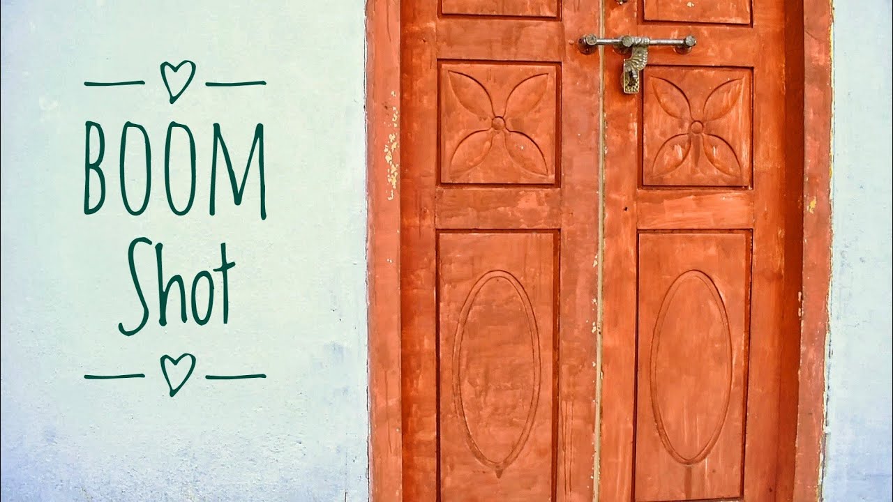 Boom Shot And Tutorial | For Short Films And Documentary Films | Learn ...