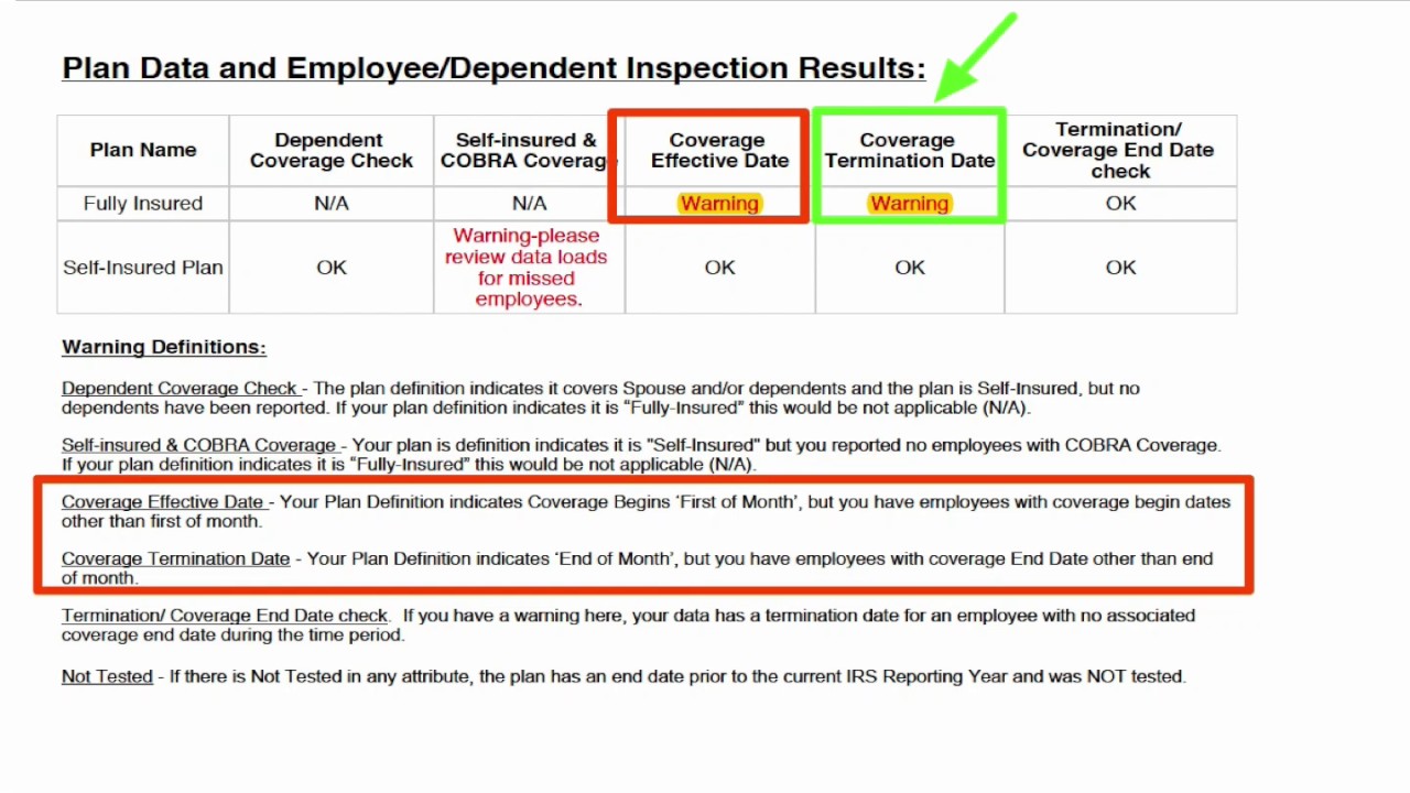 Data Quality Report Warning - YouTube