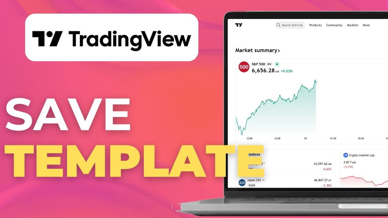 How to Save Templates in TradingView How to Use Template in TradingView ...