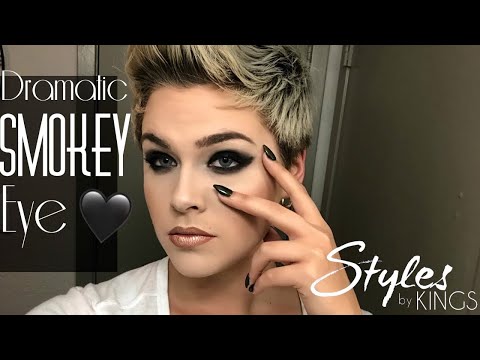 Makeup Tutorial: Dramatic Smokey Eye - YouTube