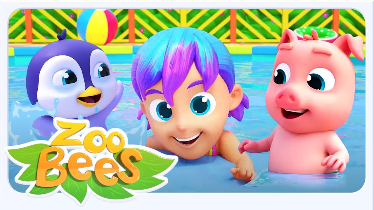 Swimming Song, Nursery Rhymes and Fun Activities for Kids - YouTube