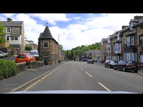 A Drive Through English Countryside, Buxton, Bakewell and Matlock Bath 4K