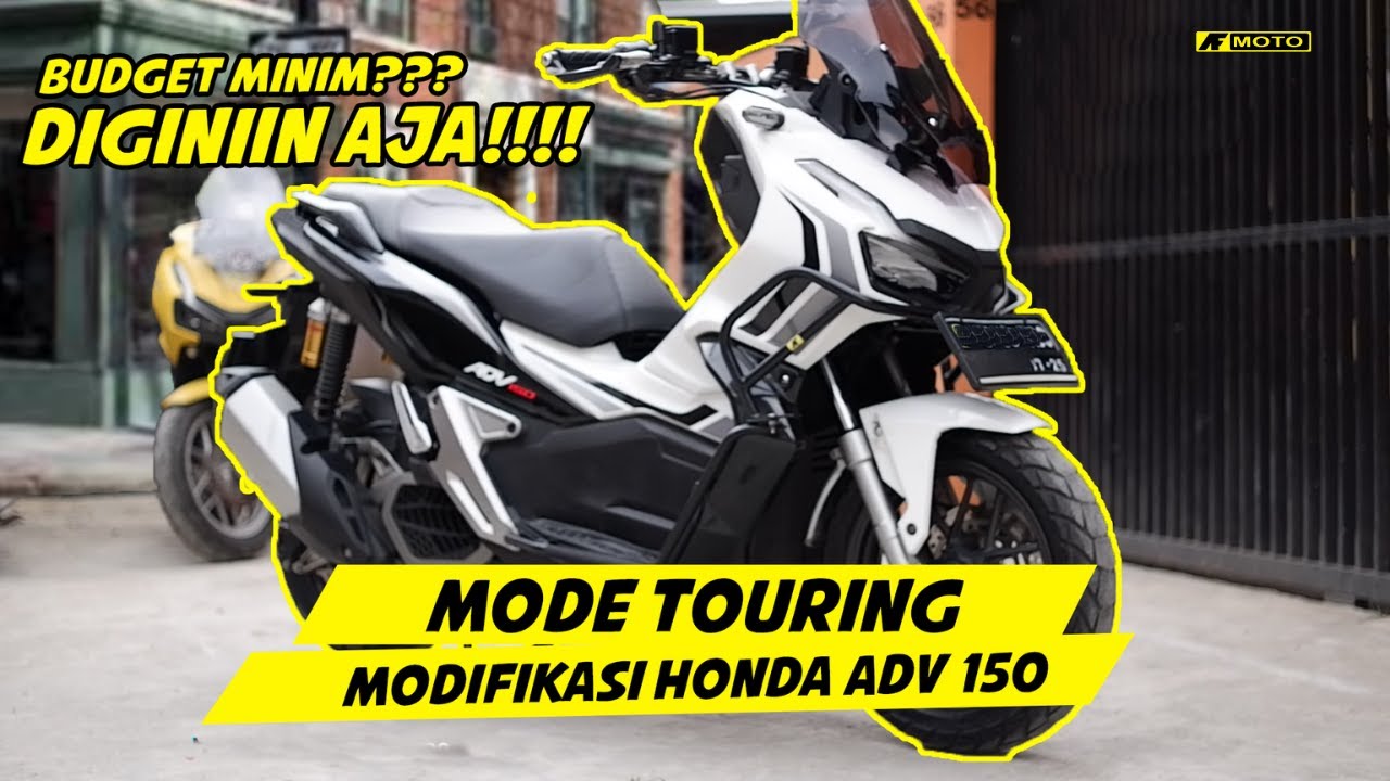 MODIFIKASI HONDA ADV 150 BY AFMOTOSHOP - YouTube
