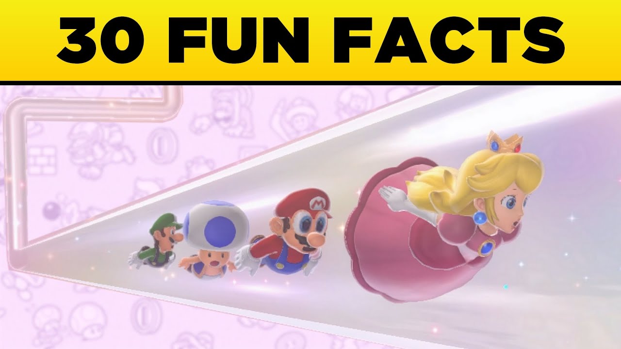 30 Fun Facts about Super Mario 3D World! - YouTube