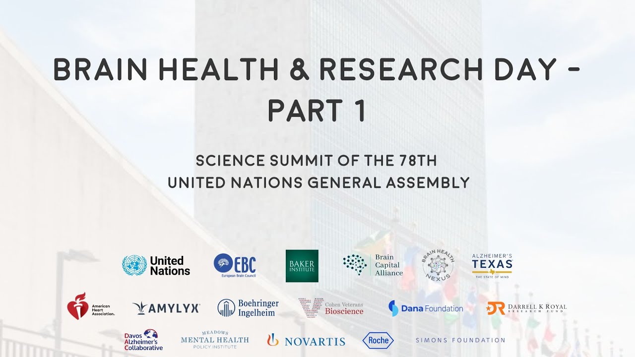 Brain Health & Research Day | Full Day - Part 1 - YouTube