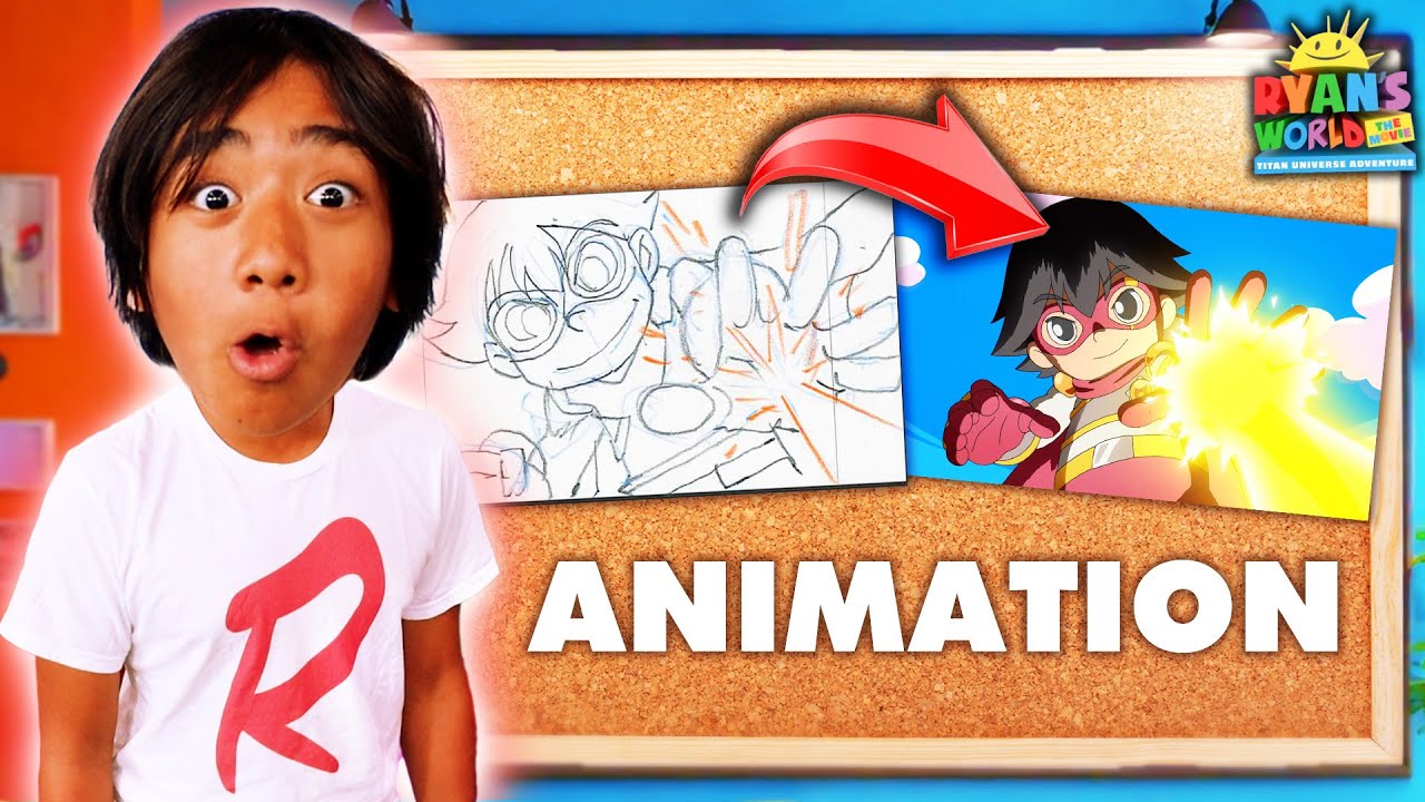 Learn About The Animation of Ryan's World The Movie: Titan Universe ...