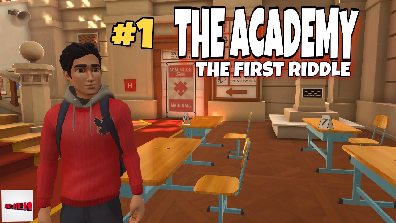 The Academy : The First Riddle #1 menjelajah sekolah baru - YouTube