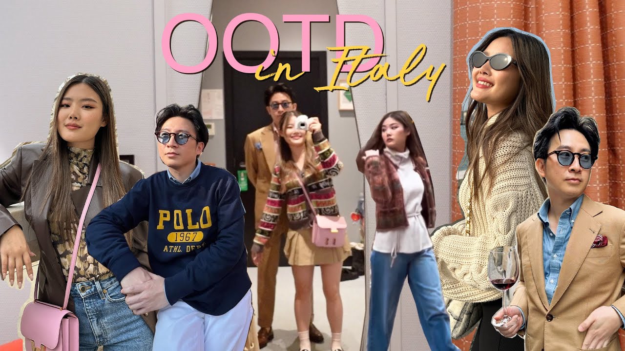 OOTD in Italy ชาช่า&โก๊ะ ใส่อะไรกันบ้าง | Chacha Natcha - YouTube
