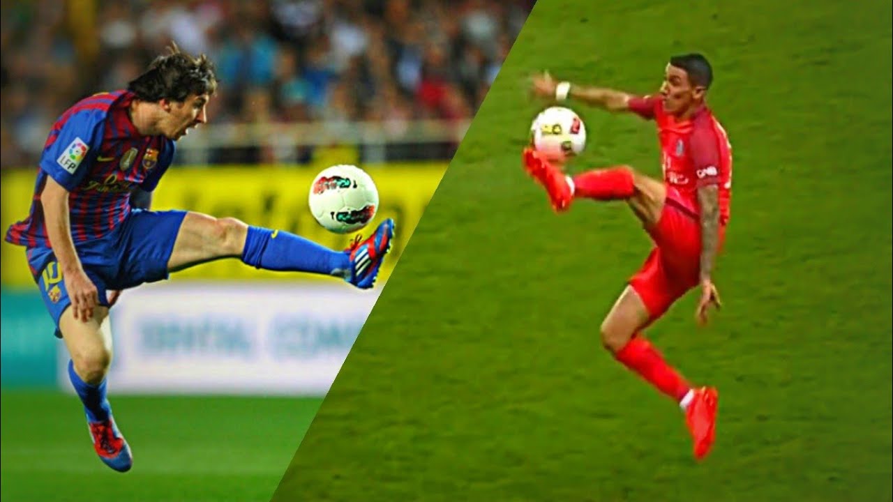 Most Insane Ball Controls & First Touches in Football | HD - YouTube