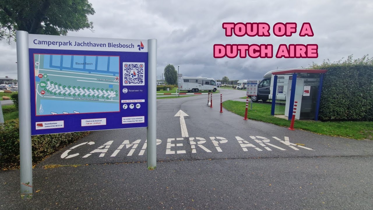What a Dutch Aire is like. We visited a lovely Aire in south of Holland ...