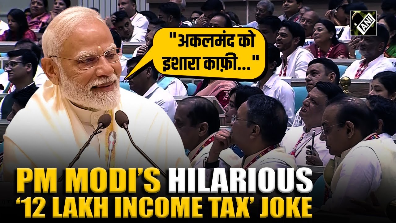 “Akalmand ko ishara kafi…” Audience roars with laughter as PM Modi ...