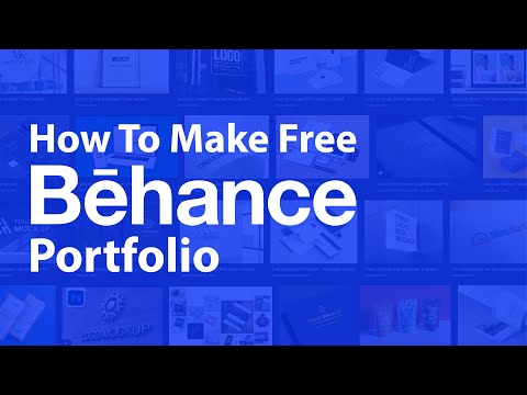 How To Make A Free Behance Portfolio In 5 Minutes - YouTube