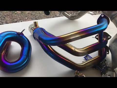 Full exhaust installation - YouTube