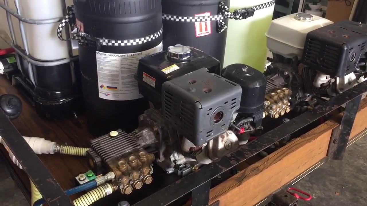 Pressure Washer Setup - YouTube
