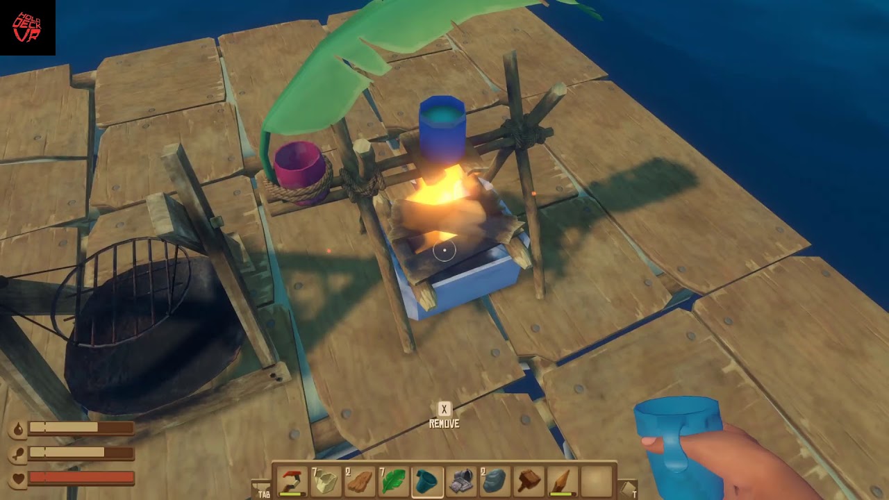 Stuck on a Raft with my kids... - YouTube