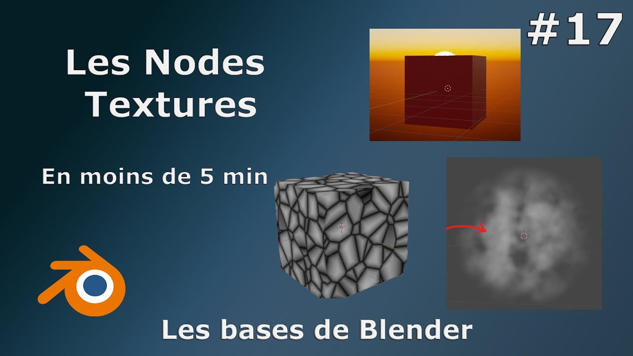 Découverte des Nodes Textures - Les bases de Blender [TUTO Blender] #17 ...