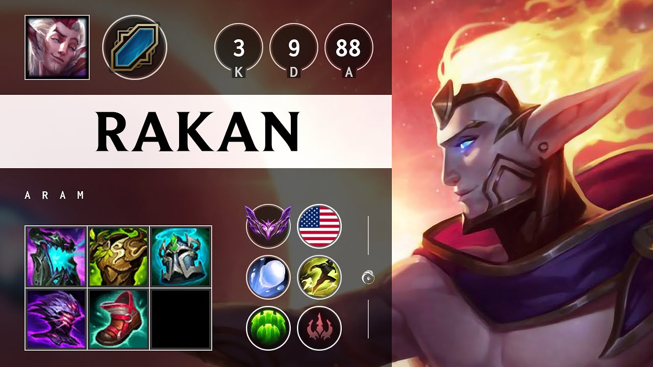 Rakan ARAM - NA Master Patch 25.17 - YouTube