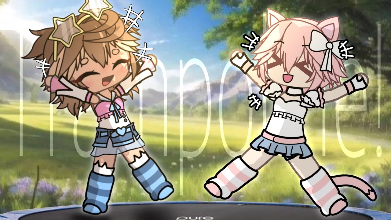 trampoline! COLLAB WITH @loki_poki!! - YouTube