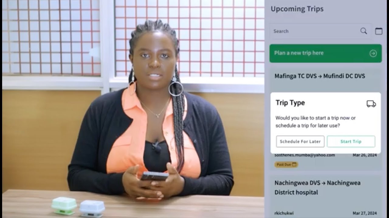 ColdTrace Transport demo - Jill Moraa - YouTube