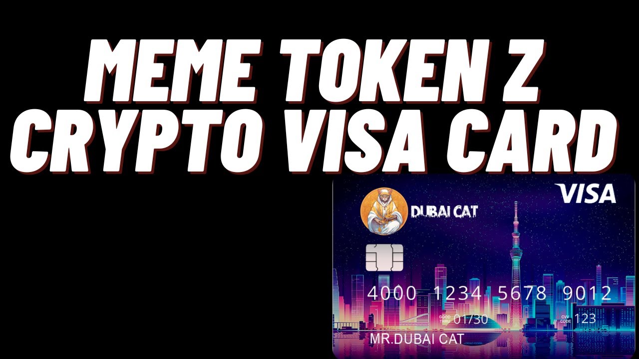 DUBAICAT- MEME TOKEN Z CRYPTO VISA CARD - YouTube