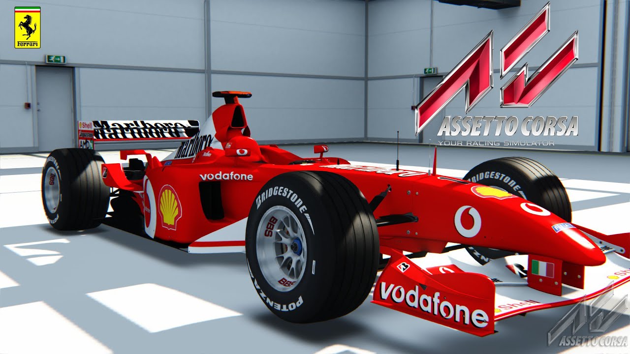 Assetto Corsa Ferrari F1 2002 Nurburgring GP , HD 1080p - YouTube