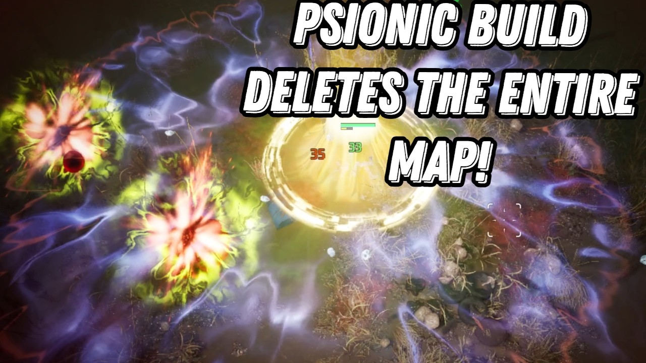 PSIONIC BUILD DELETES THE ENTIRE MAP! R.I.P - YouTube