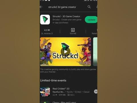 3 app for mobile and make your game😎#makegame #shorts #struckd - YouTube