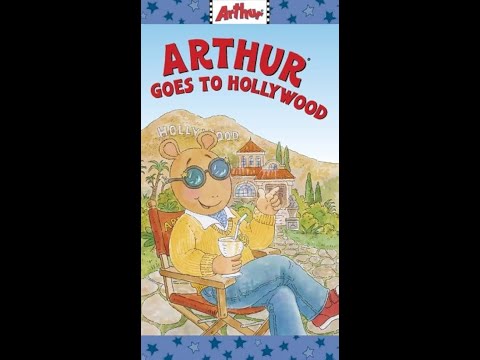 Opening To Arthur Goes To Hollywood (2000) VHS - Reversed!