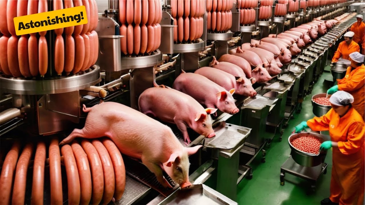 Amazing Video Meat Giant Exclusive JBS USA👍🏻Modern Processing ...