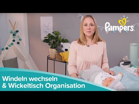 Windeln Wechseln & Wickeltisch Organisation | Pampers Experten Service