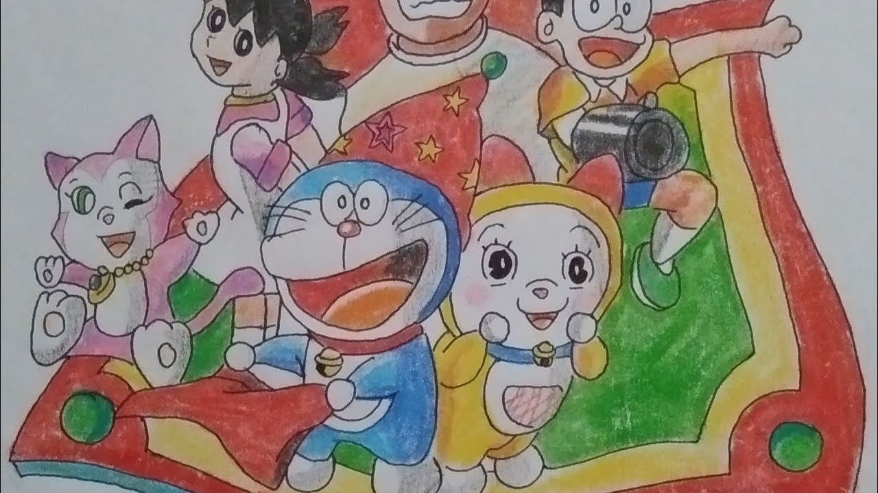 Doraemon Movie poster drawing - YouTube