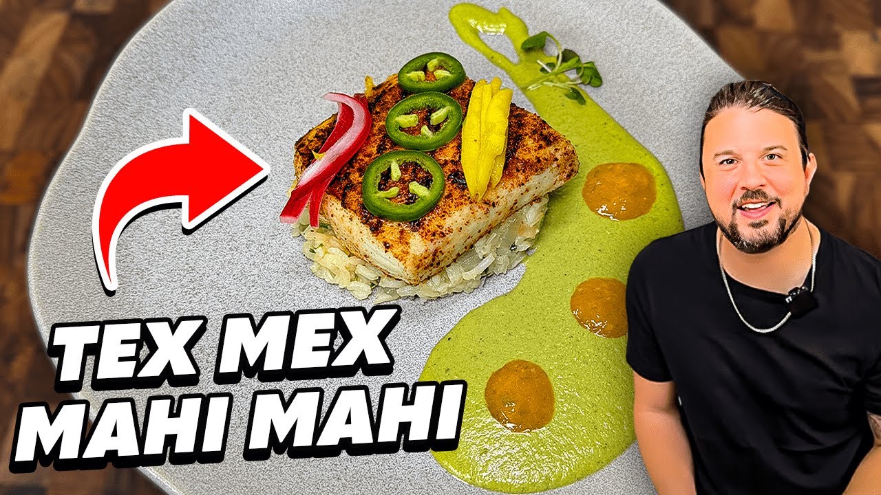 Smoked Tex-Mex Mahi Mahi - YouTube