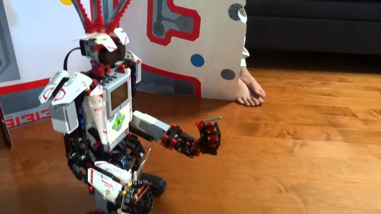 Ev3 w/ ball shooter - YouTube