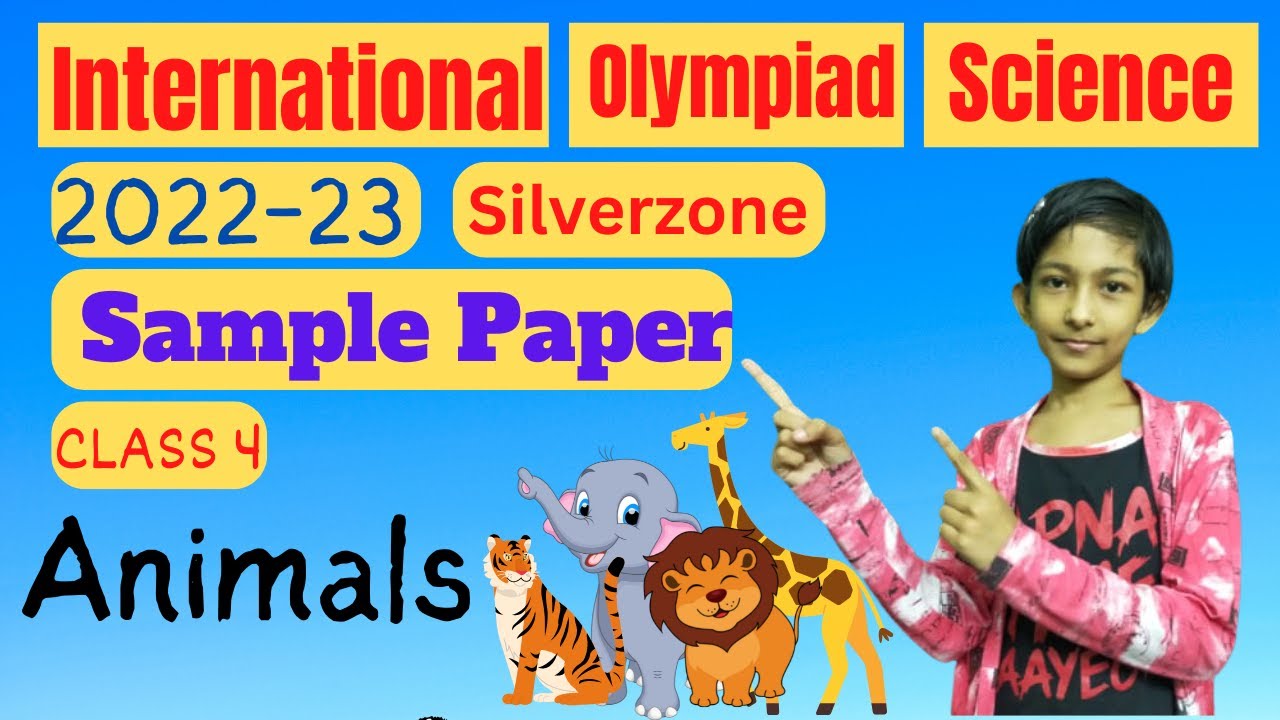 iOS International Olympiad of Science Silverzone Sample Paper Class 4 ...