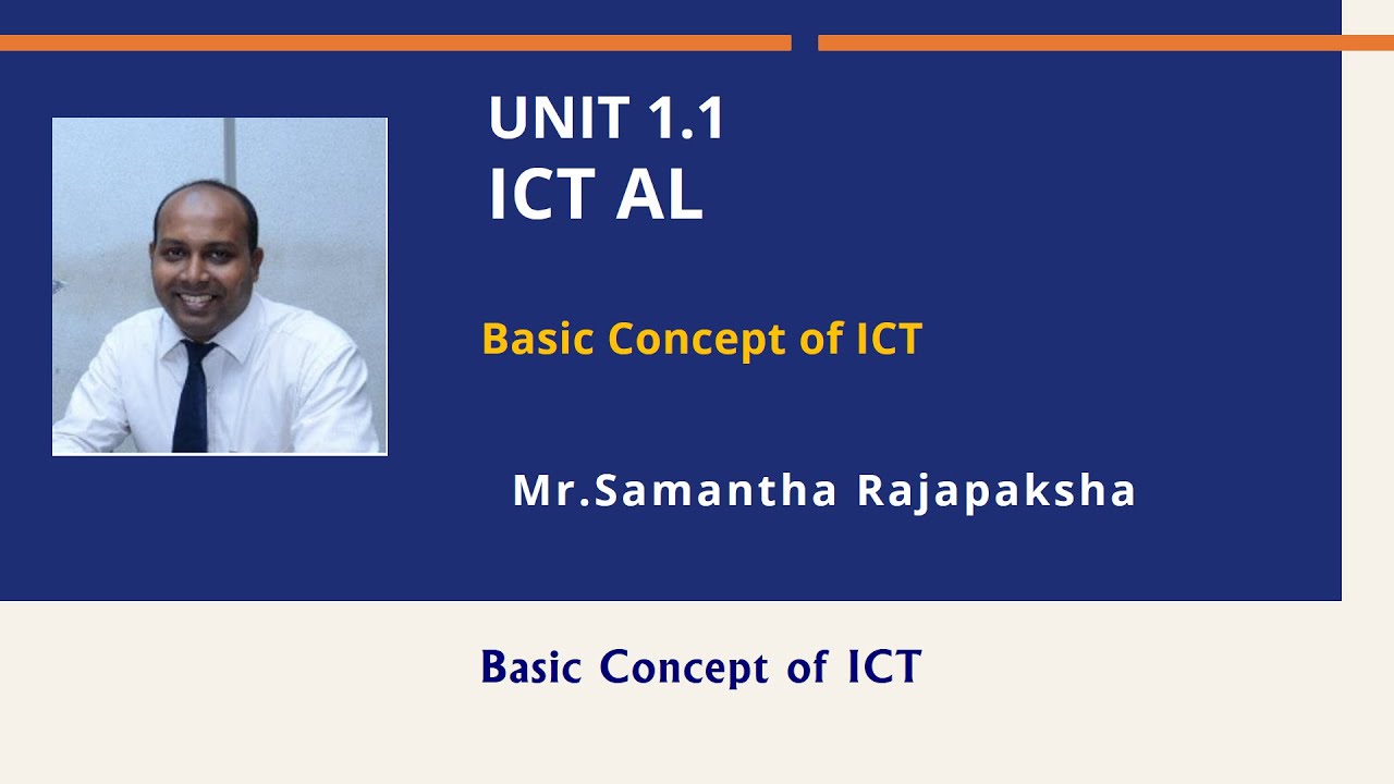 Unit 1 1 Concept of ICT - YouTube