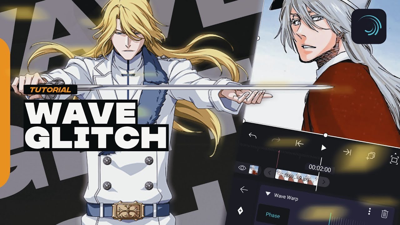 WAVE GLITCH ON ALIGHT MOTION - Alight Motion Tutorial - YouTube