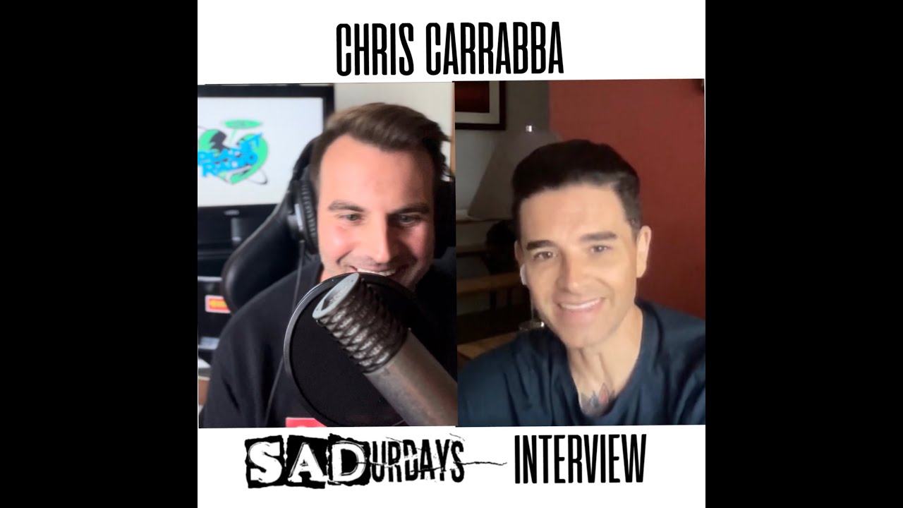 Dashboard Confessional Interview 6/10/23 (Chris Carrabba) SADurdays hosted by Hunter deBlanc ...