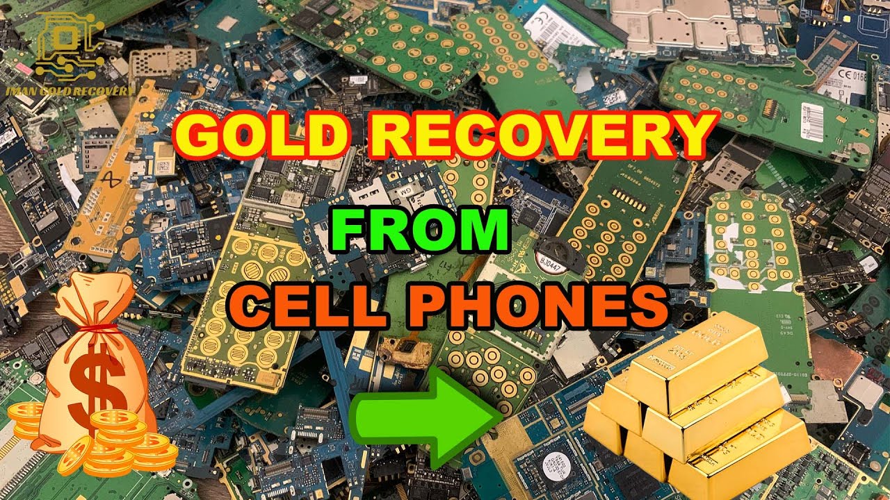 Gold Recovery From Old cell phones.Cell phone Boards Gold Recovery ...