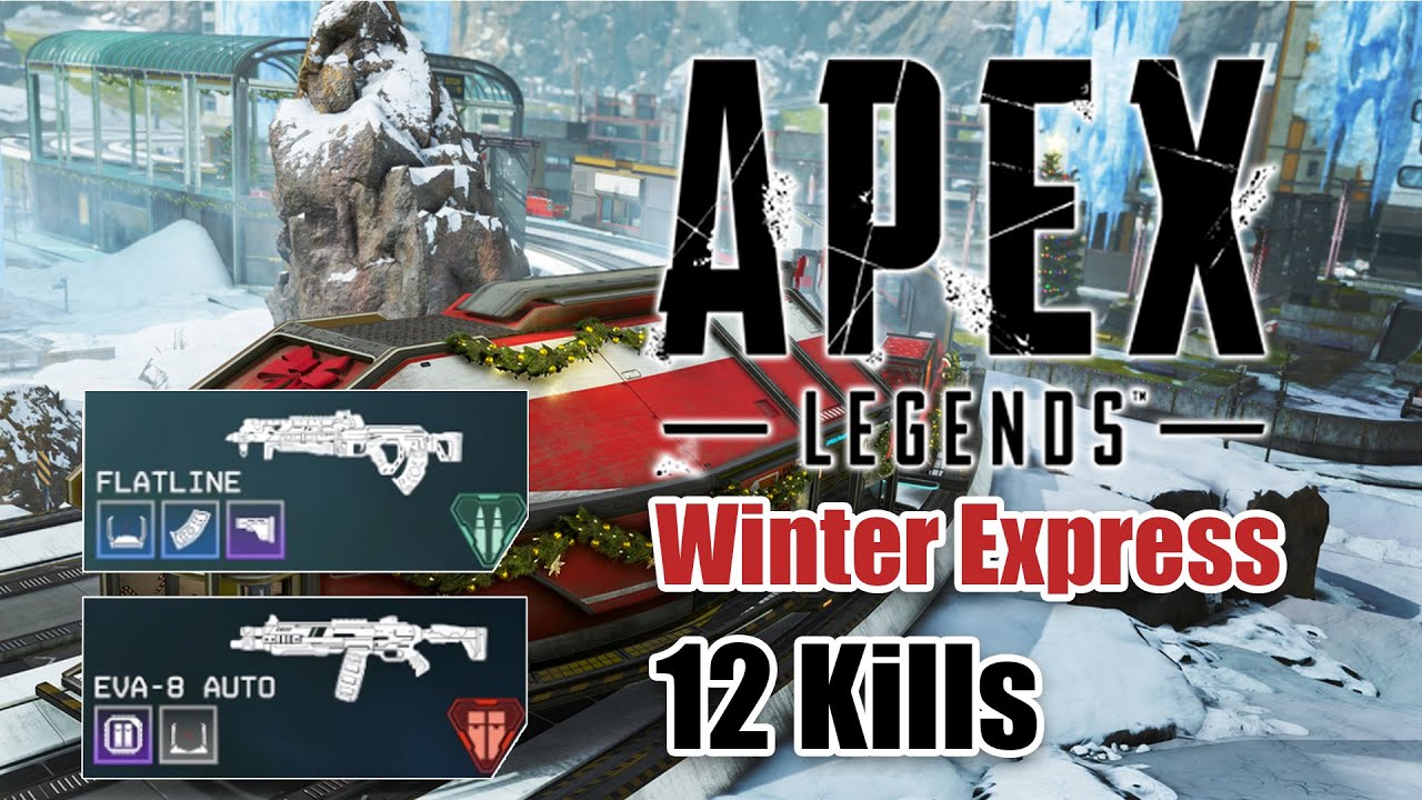 Apex Winter Express 12 Kills | أبيكس وقطار ميراج قيمين خفيفة - YouTube