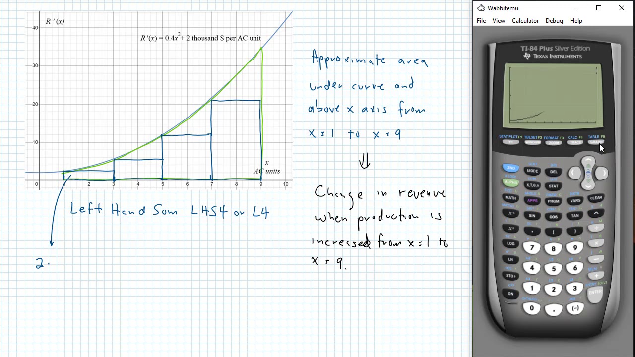 Area Activity in Calculus - YouTube