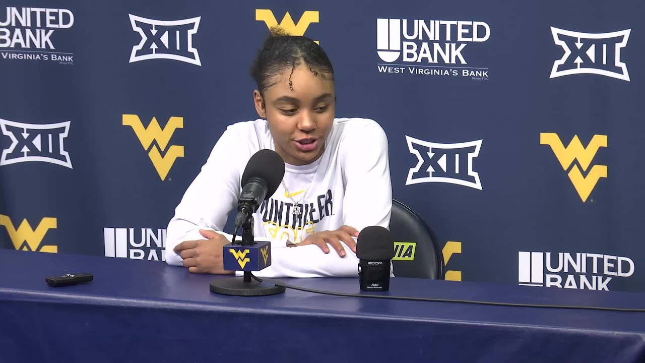 WATCH: Sydney Shaw speaks ahead of WVU game at TCU - YouTube