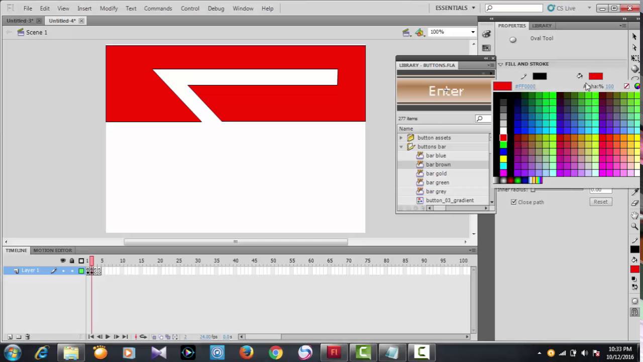 Universitas Darwan Ali (UNDA) Tutorial Membuat Game Sederhana Adobe Flash CS5 - YouTube