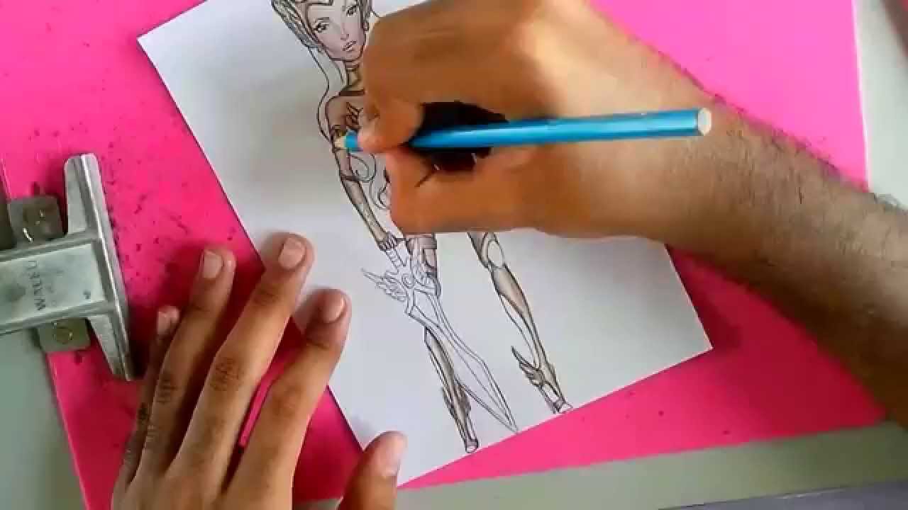 Desenhando a She-Ra / Drawing She-Ra - YouTube