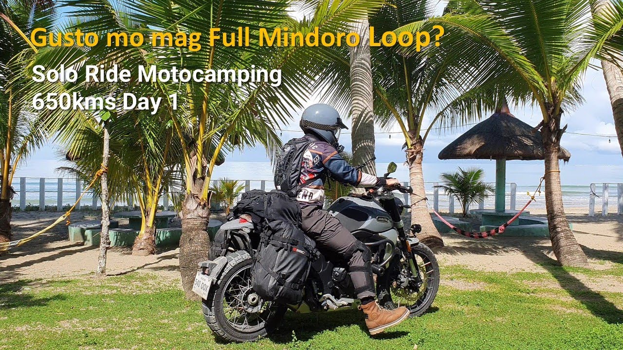 Full Mindoro Loop | 650KM Solo Ride & Motocamping Adventure PH | Day 1 of 3 - YouTube